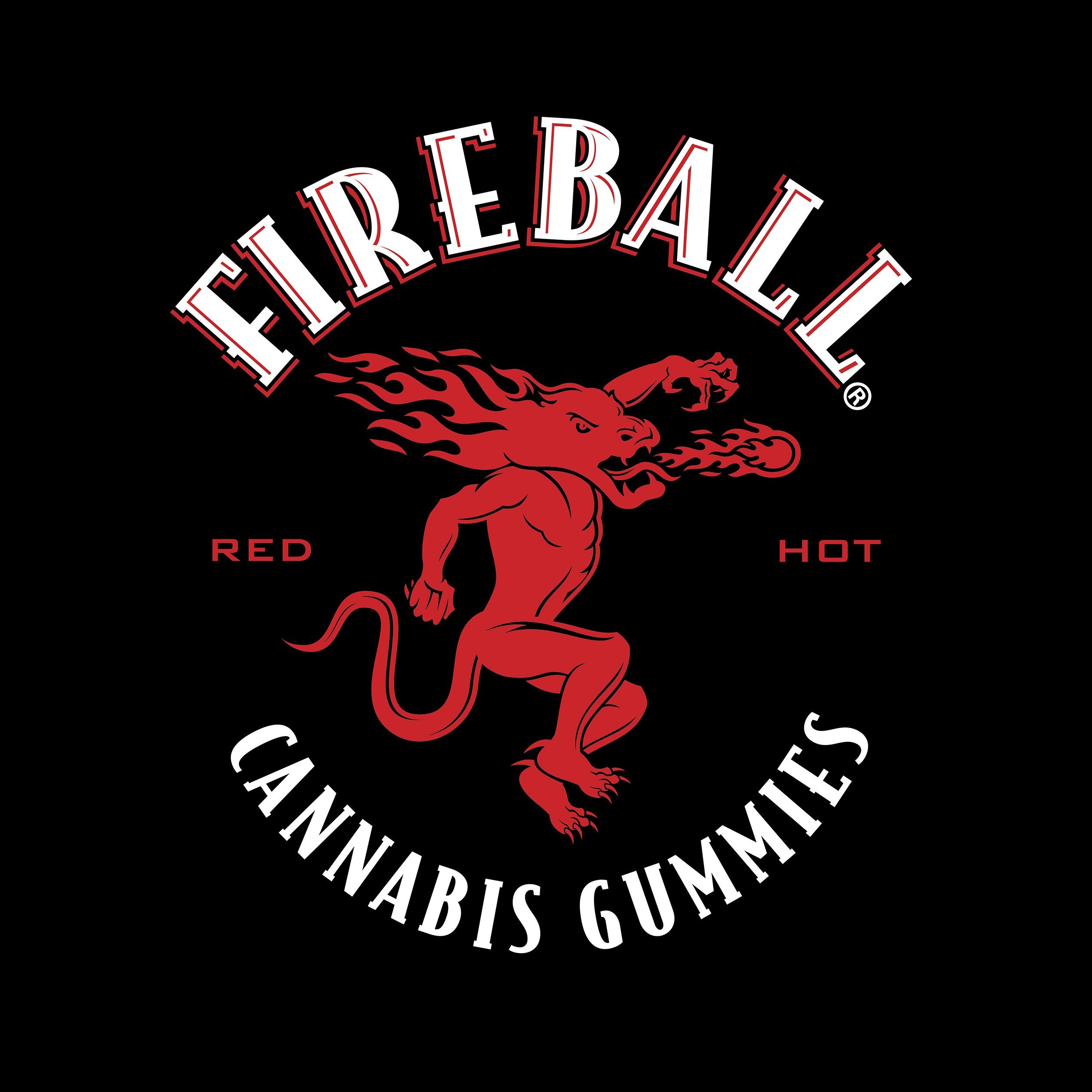 Fireball Cannabis Gummies: Red Hot | Leafly