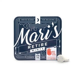 Northwest Cannabis Solutions: Mari's Mints Retire 100mg 10-pack | Leafly