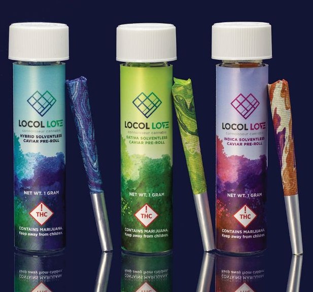 LoCol Love: Caviar Infused Cone Pre-Roll 1g | Leafly