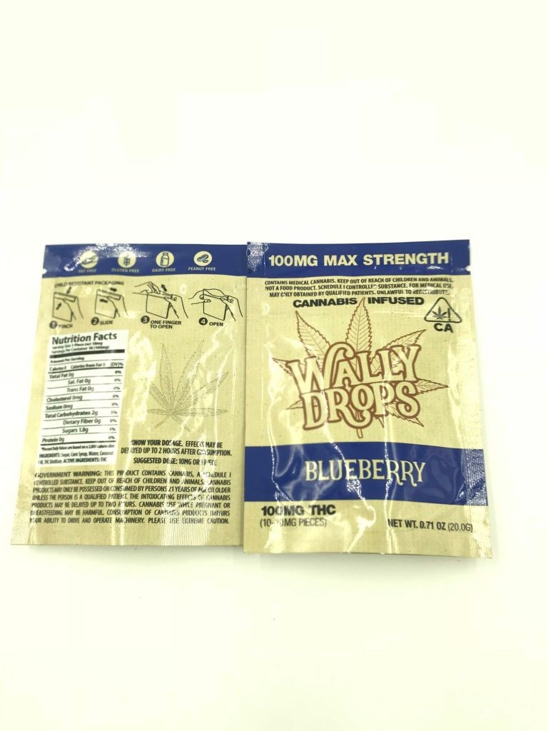 Wally Ranchers: Blueberry Lozenge Drops 100mg | Leafly