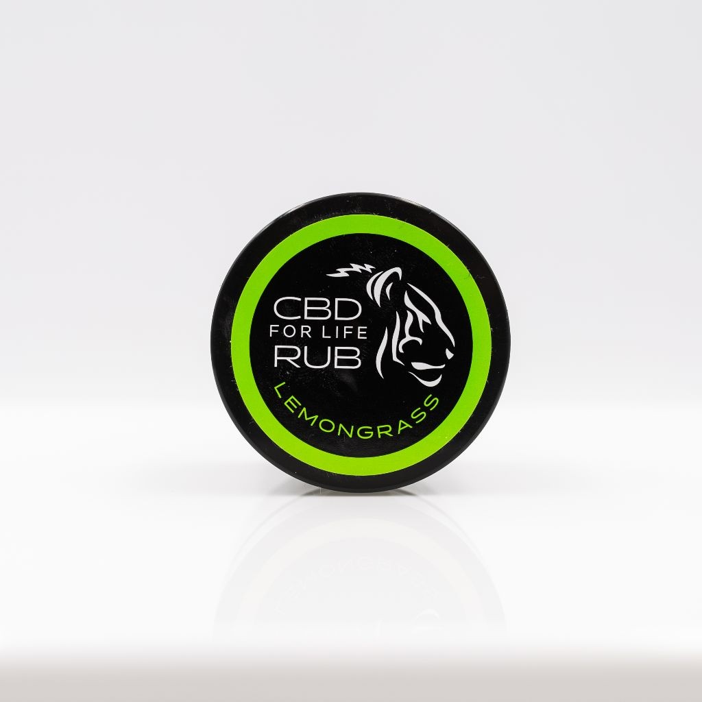 CBD for Life: Lemon Grass Rub 25mg | Leafly