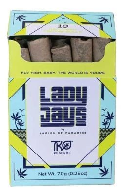 Lady Jays: Frosted Lime Pre-Rolls 7g 10-pack | Leafly
