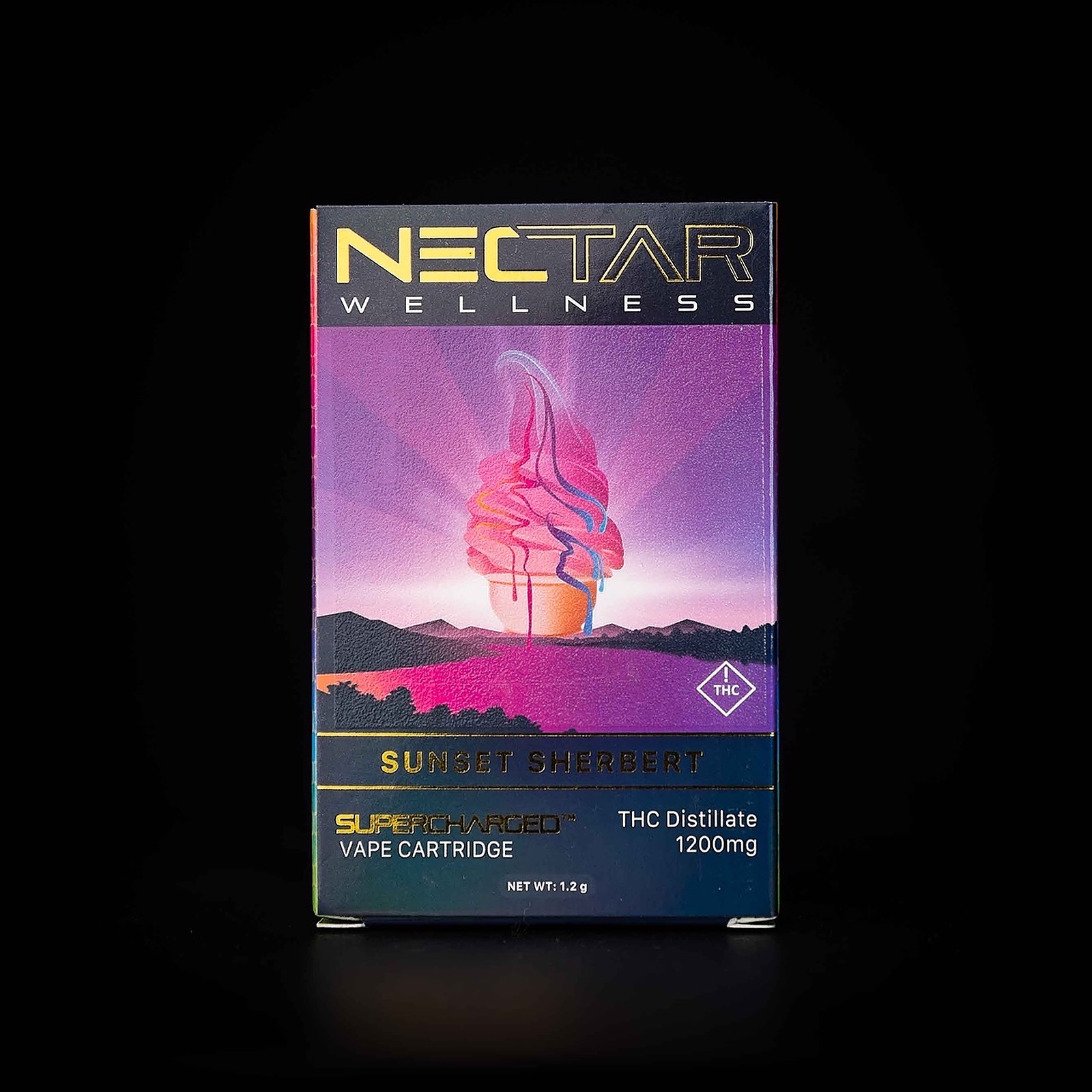 Nectar Wellness Company: Supercharged™ THC Vape Cartridge - Sunset ...
