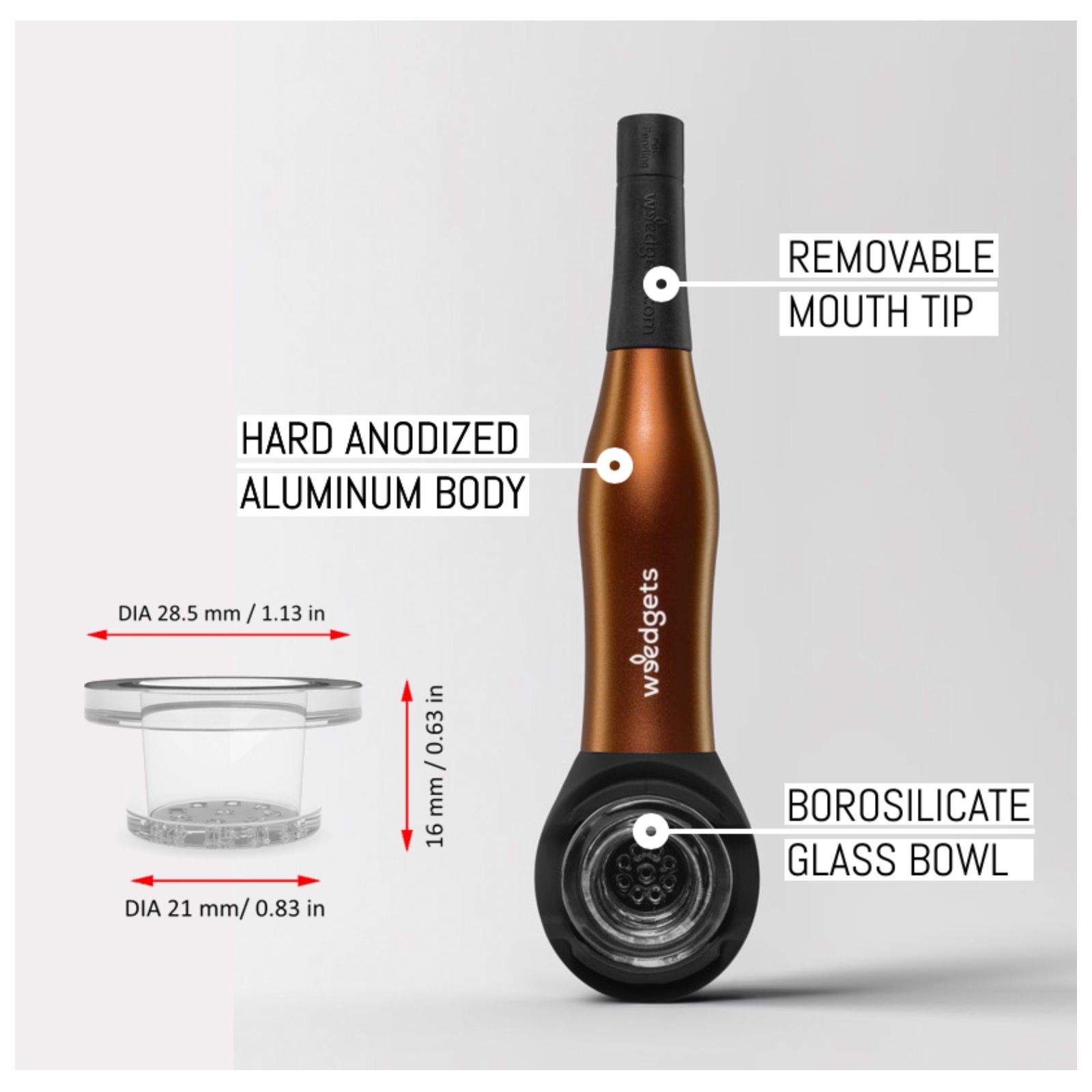 WEEDGETS - PIPES, FILTERS, PAPER, PREROLL CONES: The MAZE-X Pipe - Blue ...