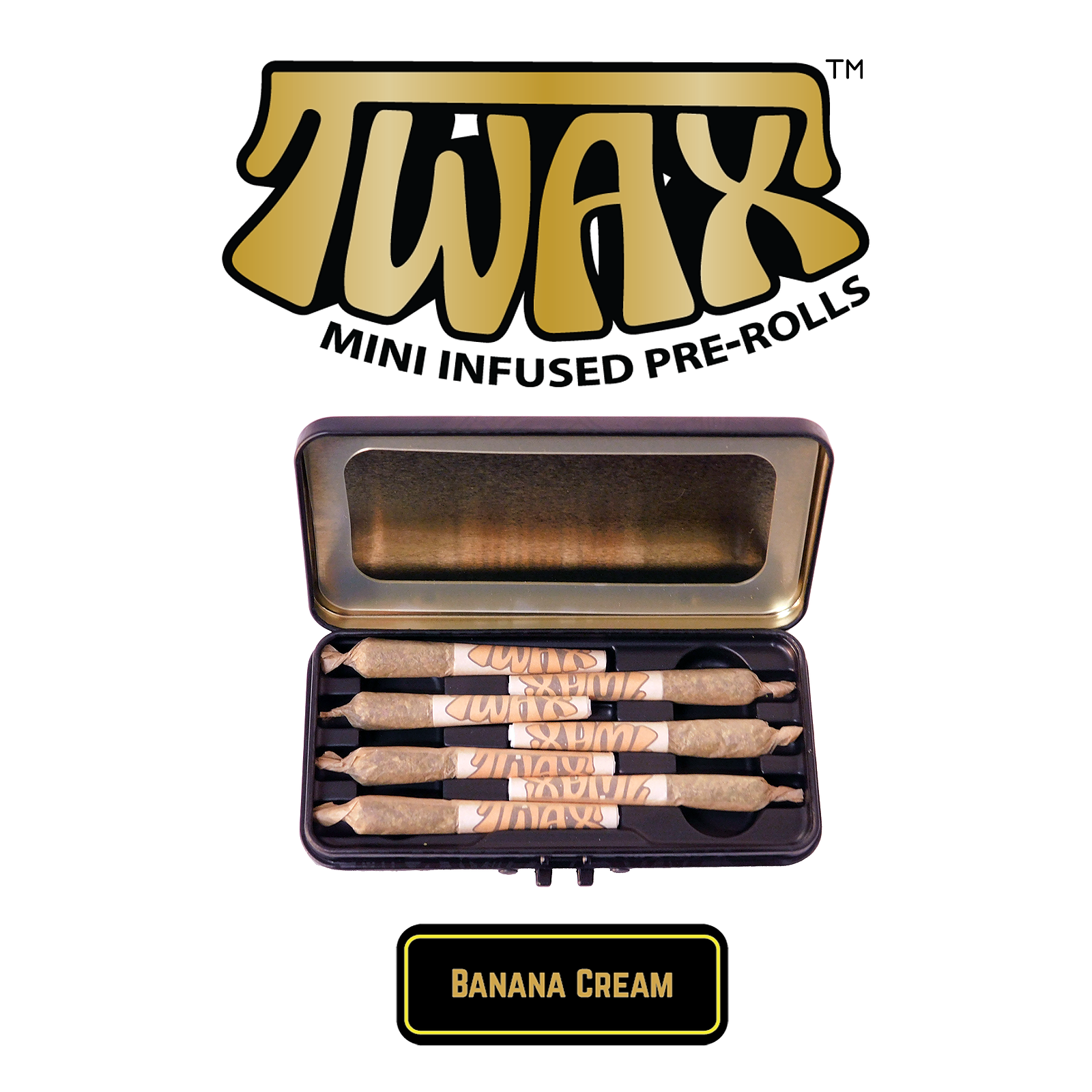 The Clear: The Clear - TWAX Mini Infused Pre-rolls 3.5g Banana Cream ...