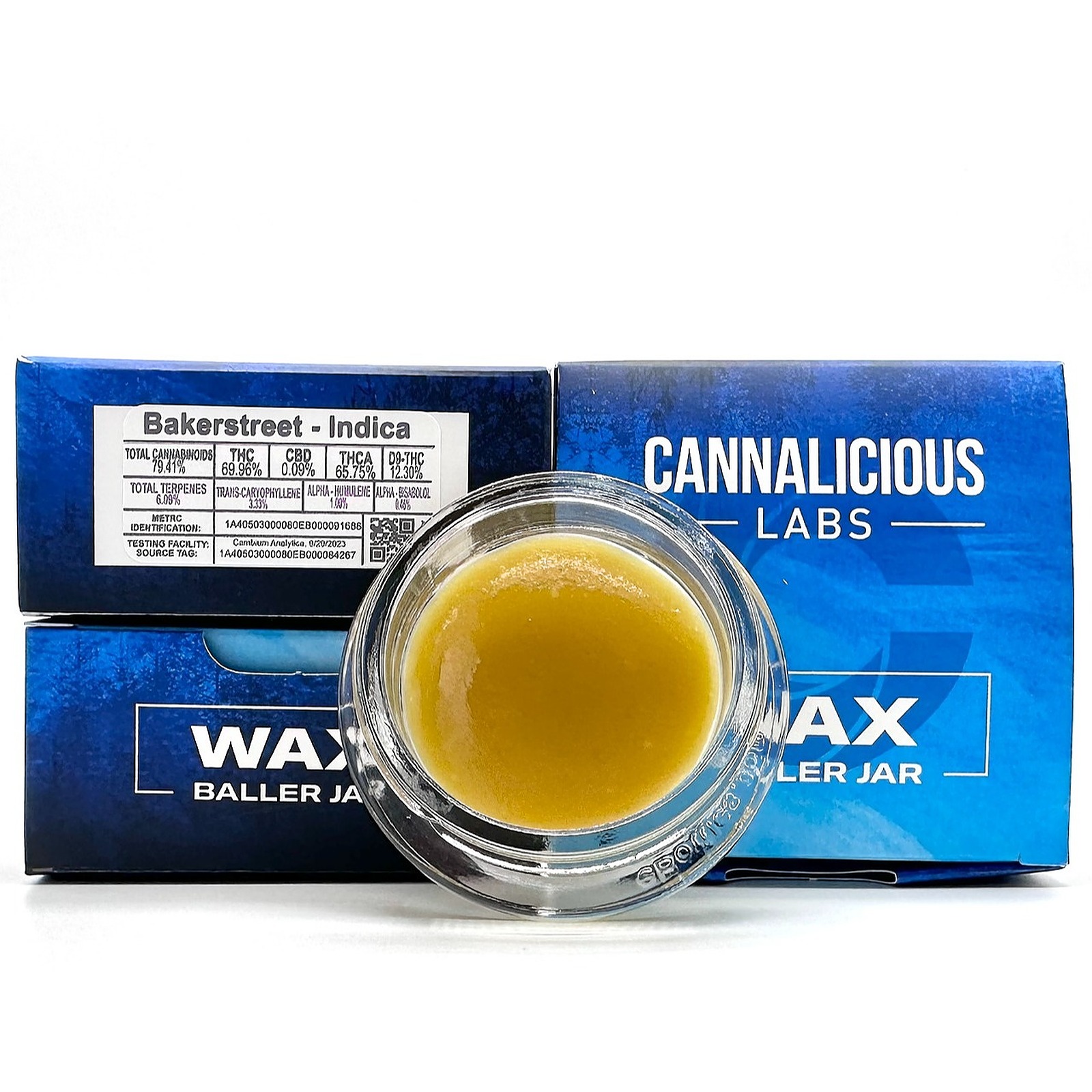 Cannalicious Labs: Bakerstreet Wax Baller Jar - Indica | Leafly