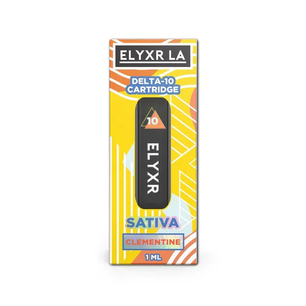 Elyxr: Delta 10 Disposable 1 Gram (1000mg) | Sativa ~ Clementine | Leafly