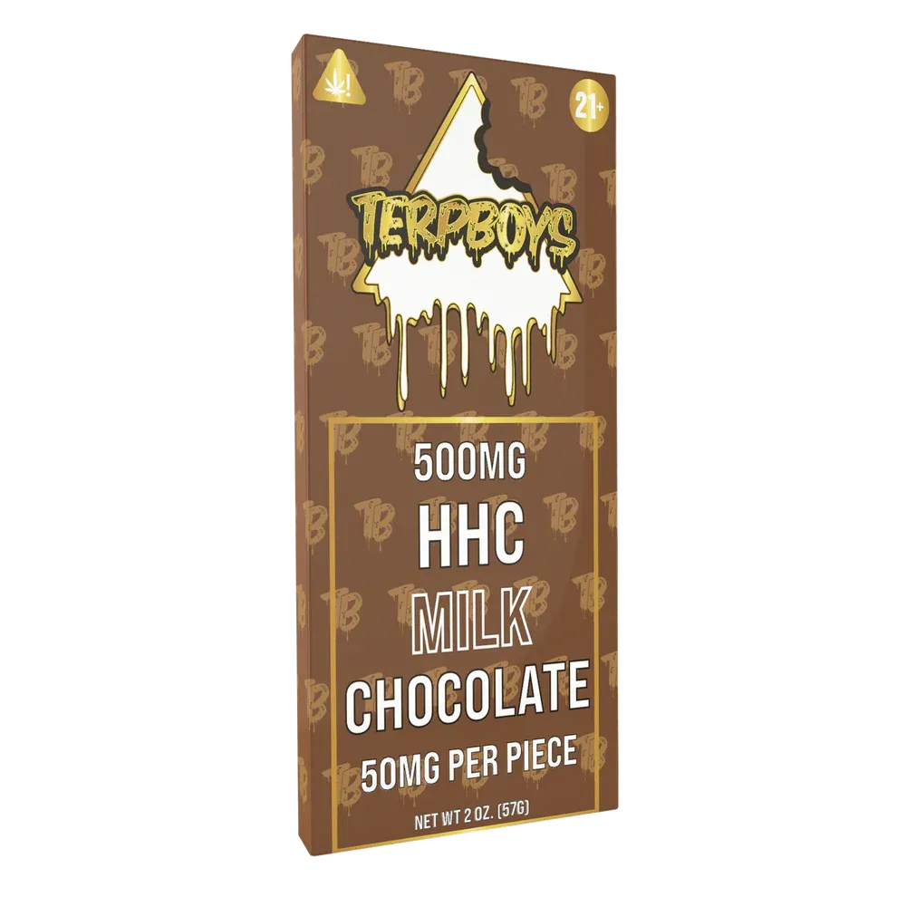 Terp Boys: HHC Milk Chocolate Bars (10ct) 500mg | Leafly