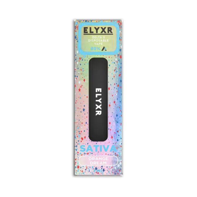 Elyxr: Delta 8 Disposable Vape 1 Gram (1000mg) | Sativa ~ Orange Dream ...