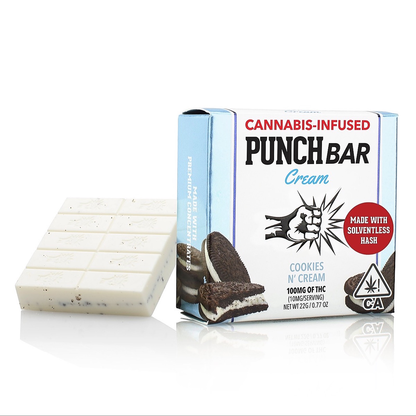 Punch: Cookies N Cream Chocolate PunchBar | Leafly