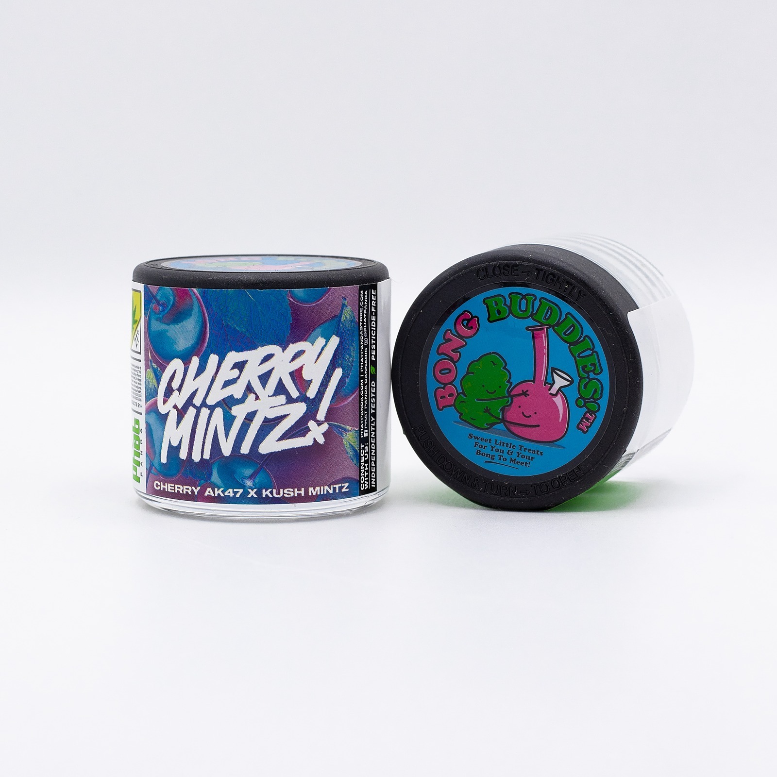 Phat Panda: Cherry Mintz Platinum Line Bong Buddies | Leafly