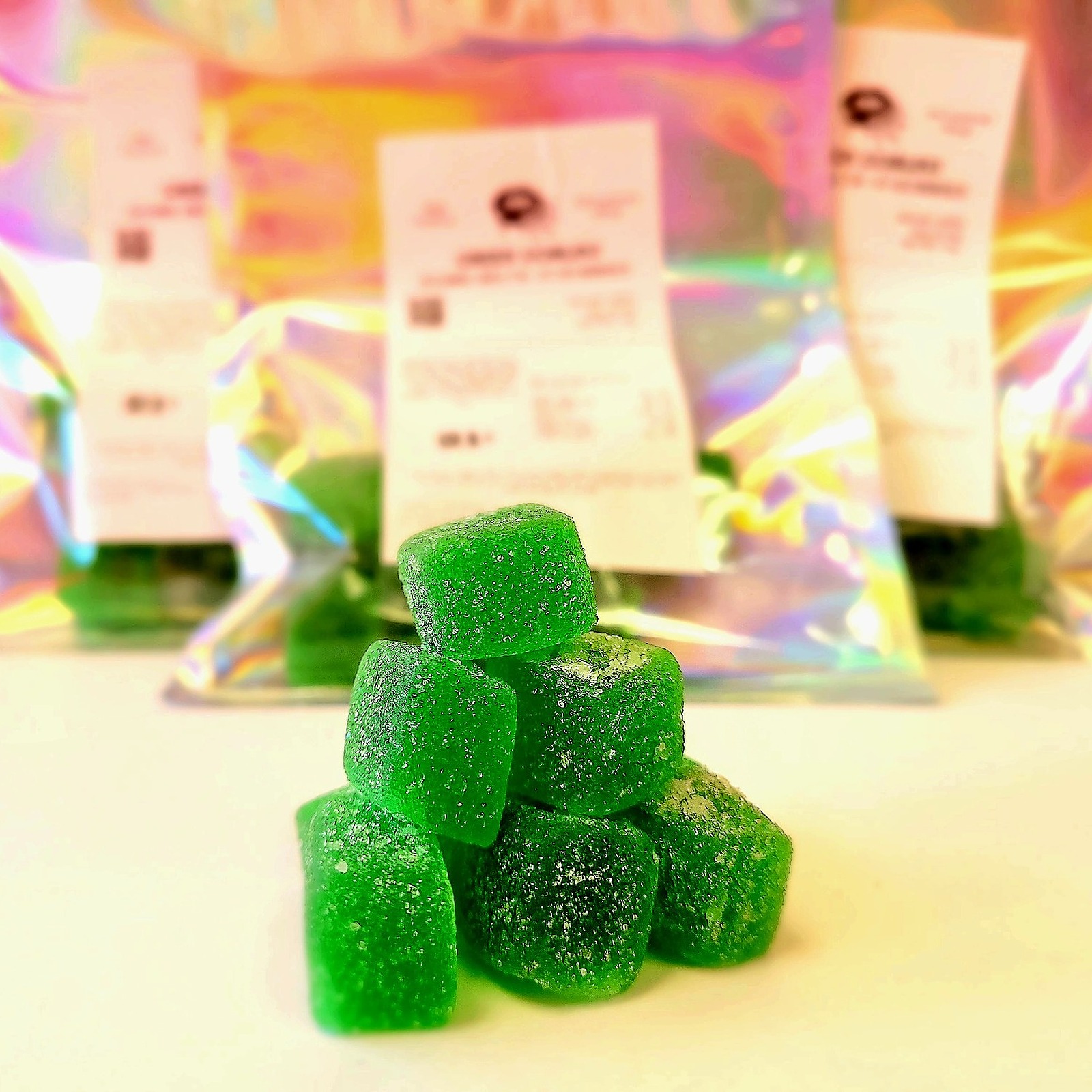 Wake & Bake: Potent D-10 500mg Sativa Gummies | Leafly