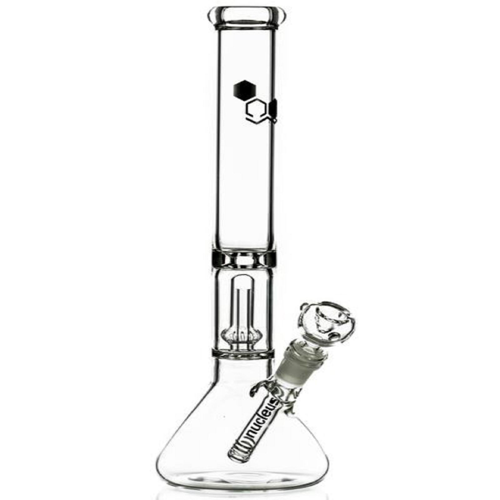 Stash Lab Technologies: 14" Essentials Clear Glass Beaker Bong with UFO ...