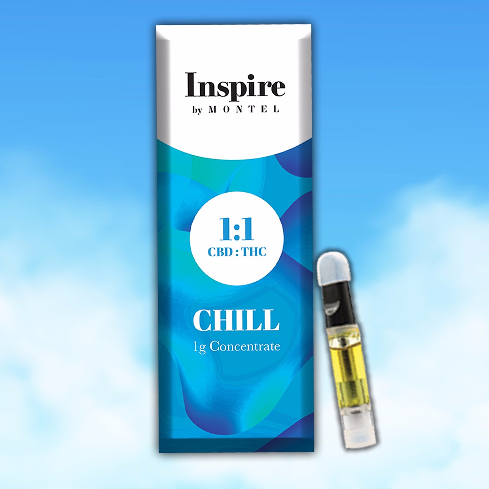 INSPIRE by Montel: CHILL 1:1 Vape Cart | Leafly