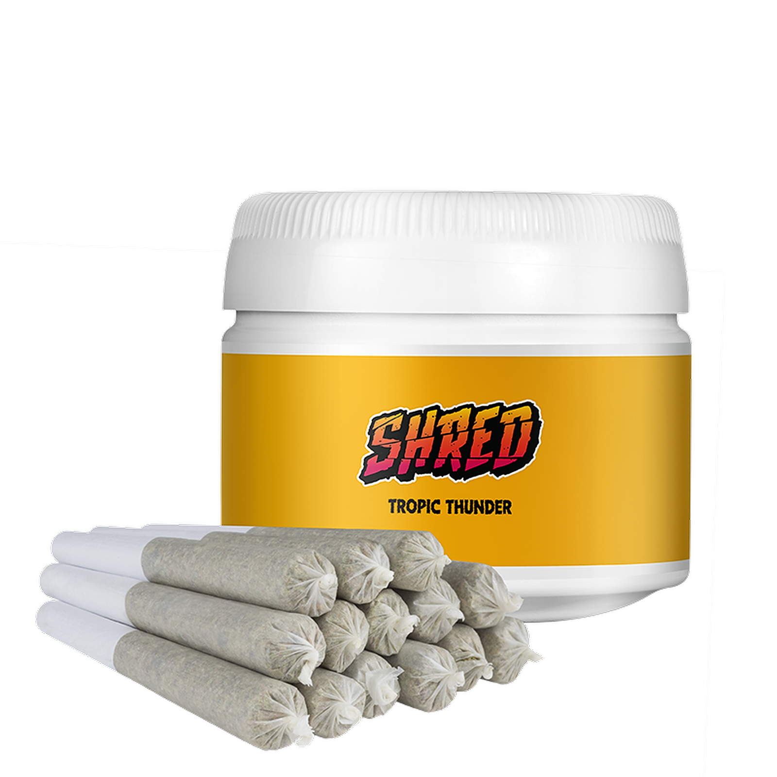 Shred: SHRED Tropic Thunder Pre-Rolls 7g 14-Pack | Leafly