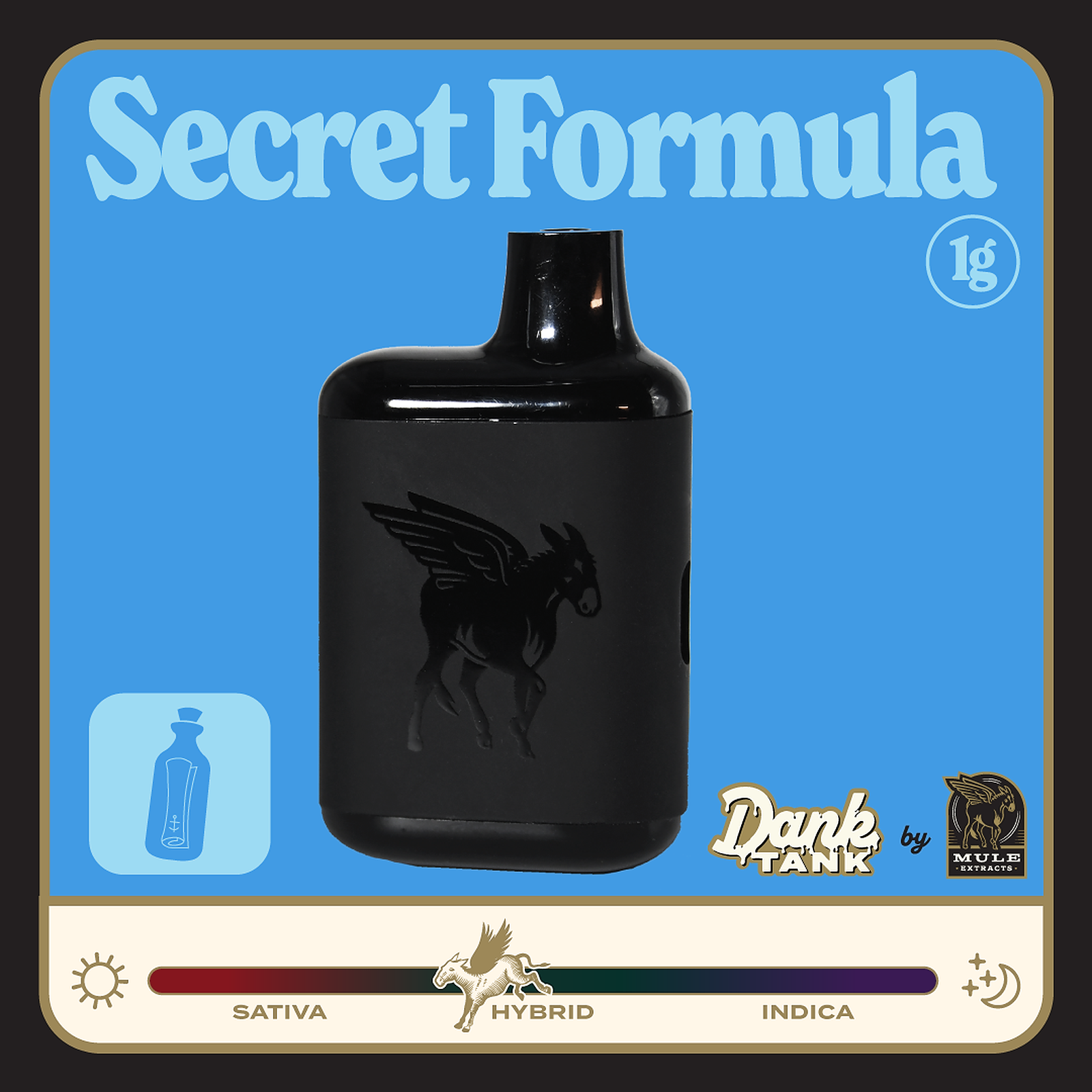 Mule Extracts: 1g Dank Tank Pure Live Resin - Secret Formula 85.1% ...