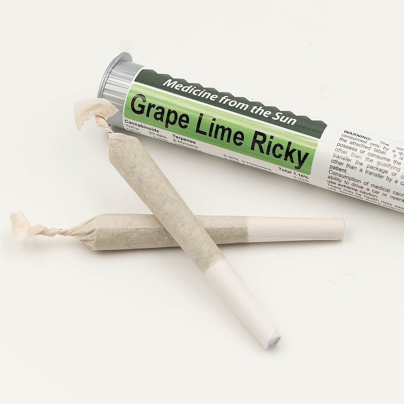 SunMed Growers: Grape Lime Ricky Pre-roll | Leafly