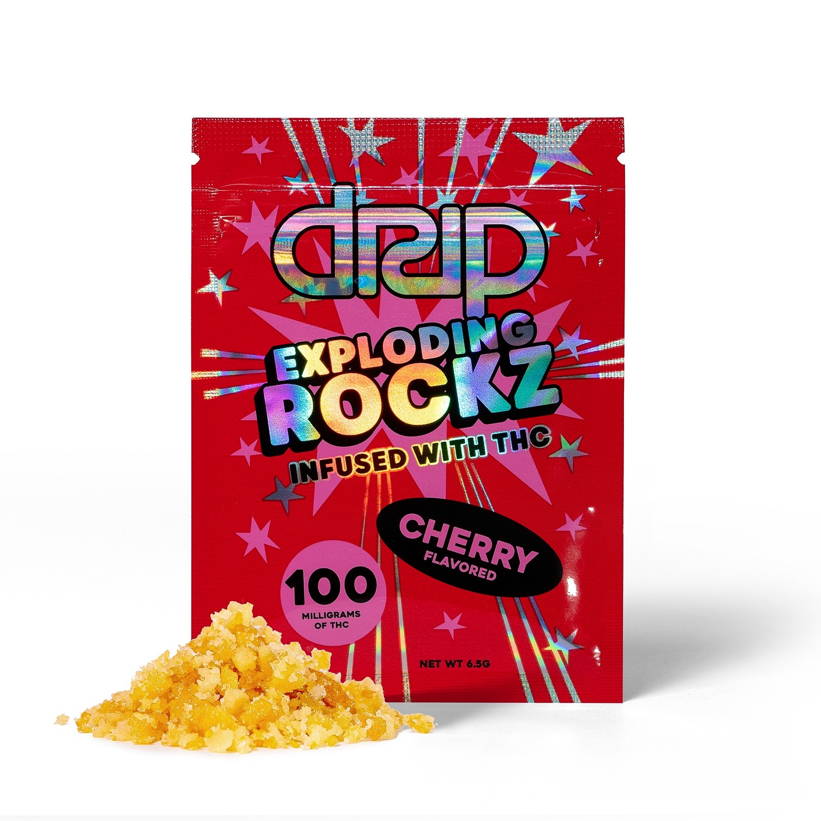 DRIP Oils + Extracts: Exploding Rockz 100mg Cherry | Leafly