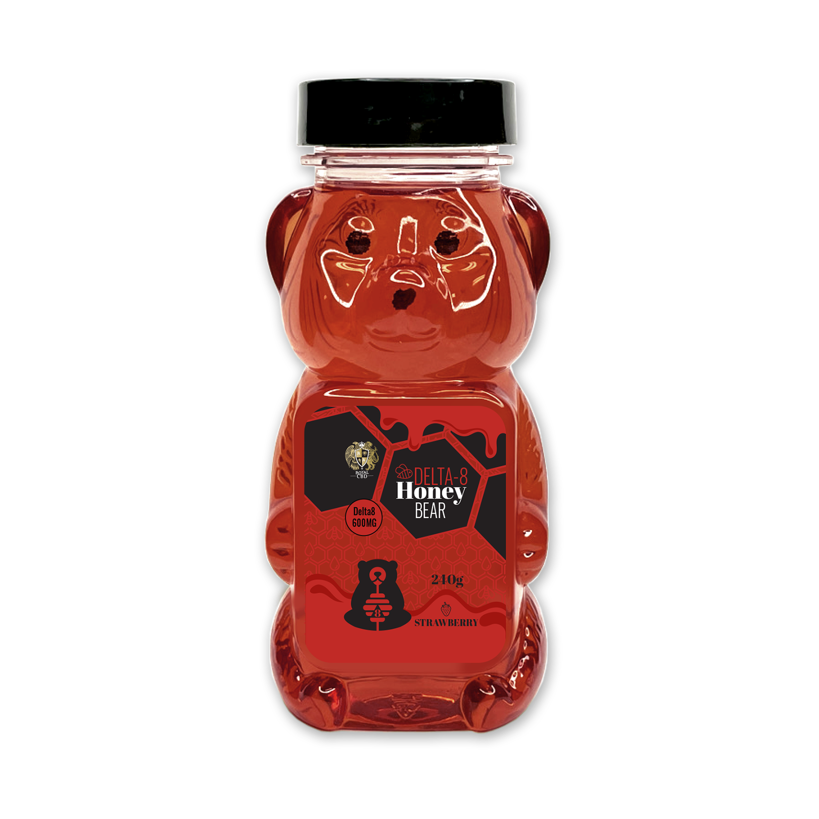 RA Royal: R.A. Royal Delta-8 Honey Bear (Strawberry) | Leafly