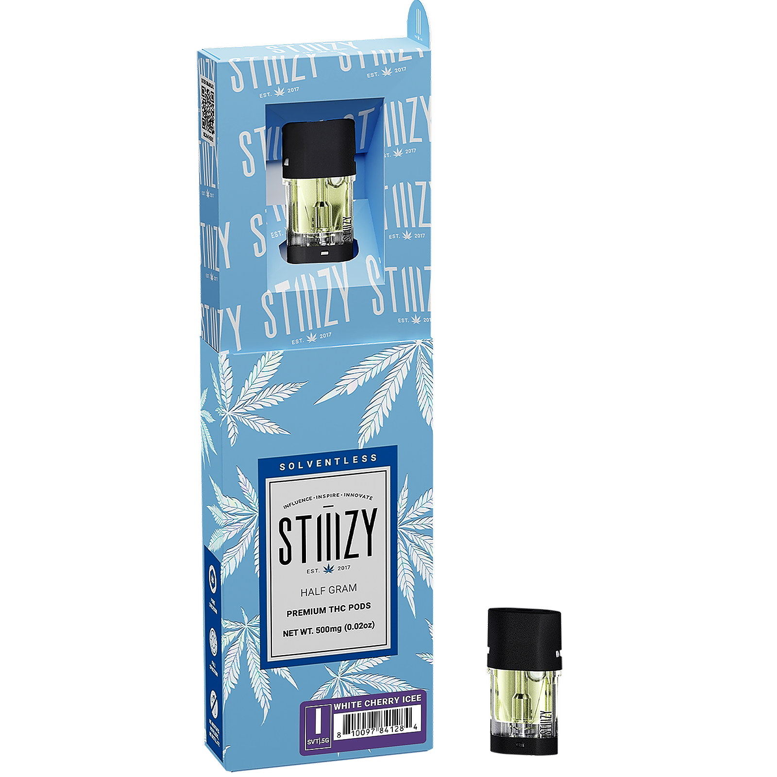 Stiiizy White Cherry Icee Solventless Pod 5g Leafly