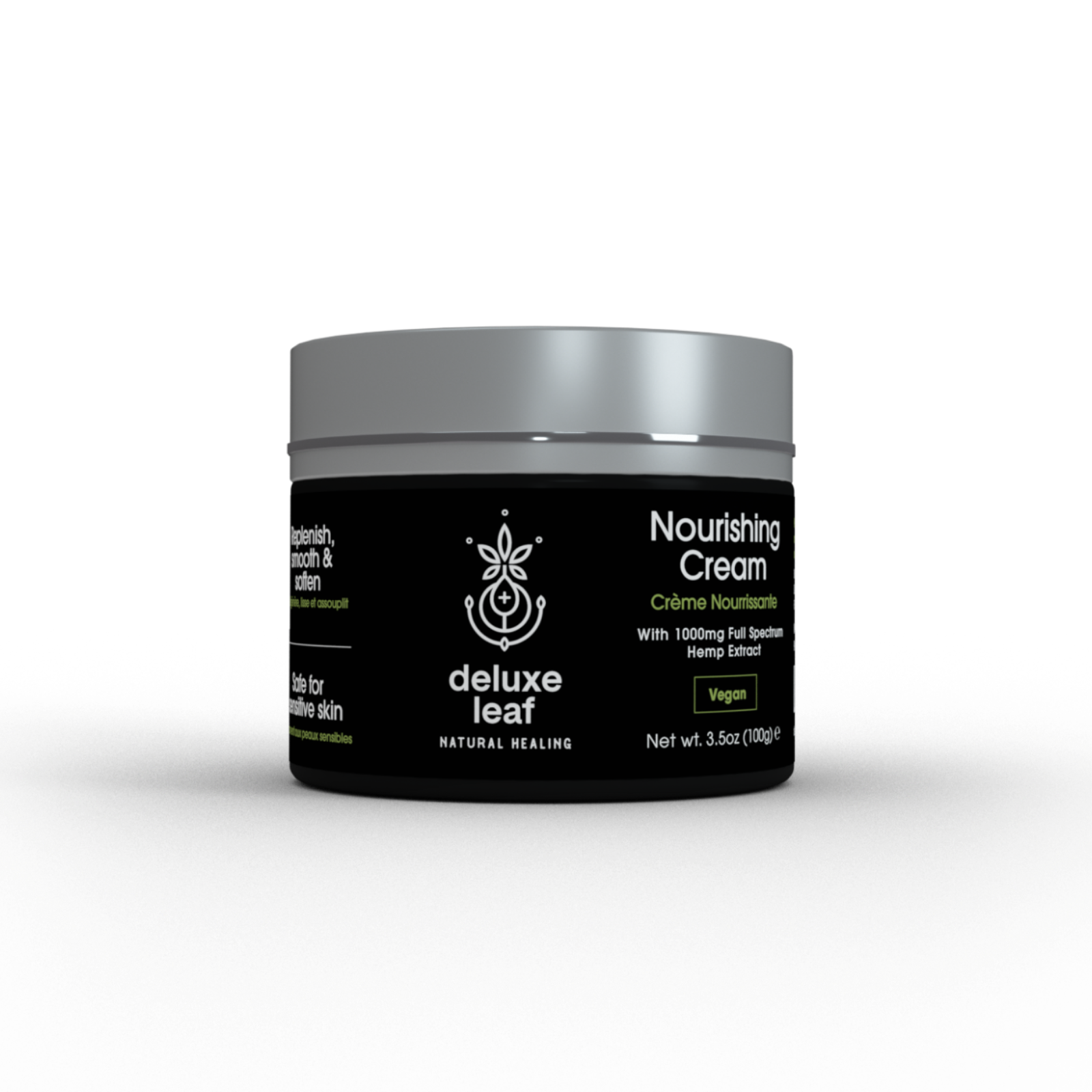 Deluxe Leaf: Full Spectrum CBD Nourishing Cream 1000mg | Leafly