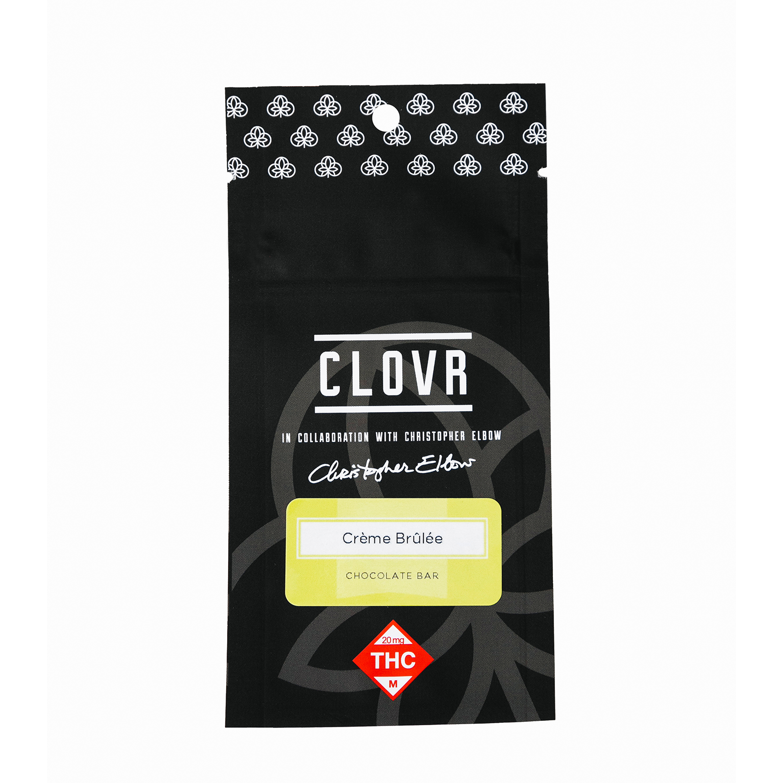 CLOVR: CLOVR - 20mg - Chocolate Bar 2-pack - Crème Brulee | Leafly