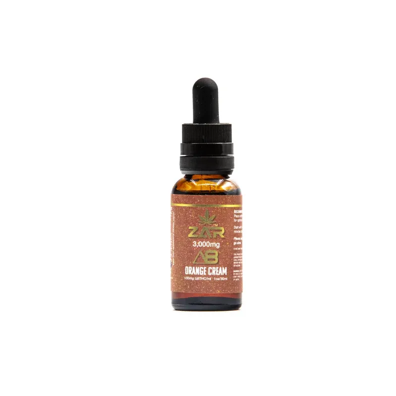 ZAR- Veterans Receive 22% Off!- 10% OFF With Code: LEAFLY: ZAR 3000mg DELTA 8 Tincture Orange ...