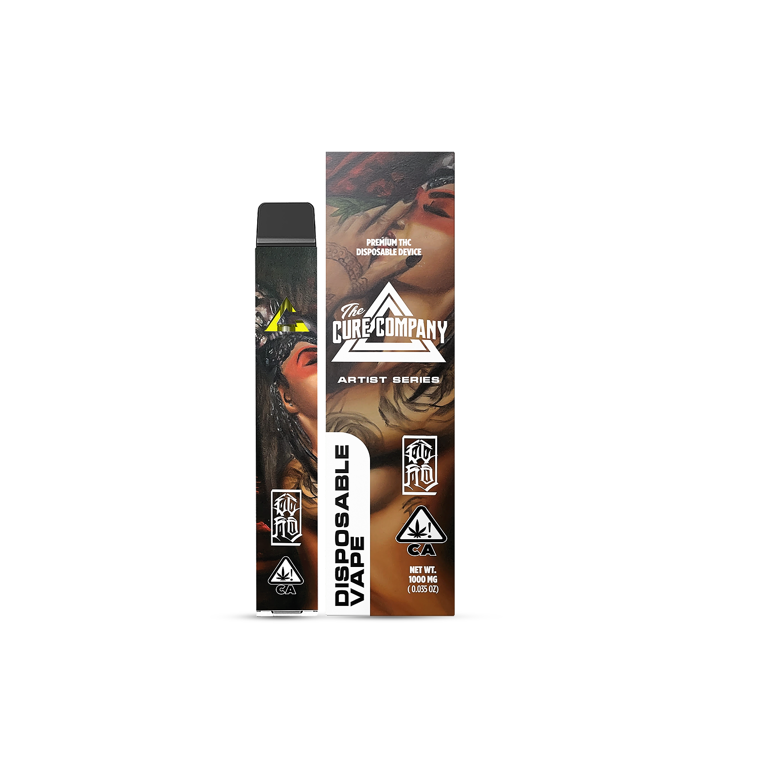 The Cure Company: Cherry Apple Z Ezra | 1g Vape Disposable | Leafly