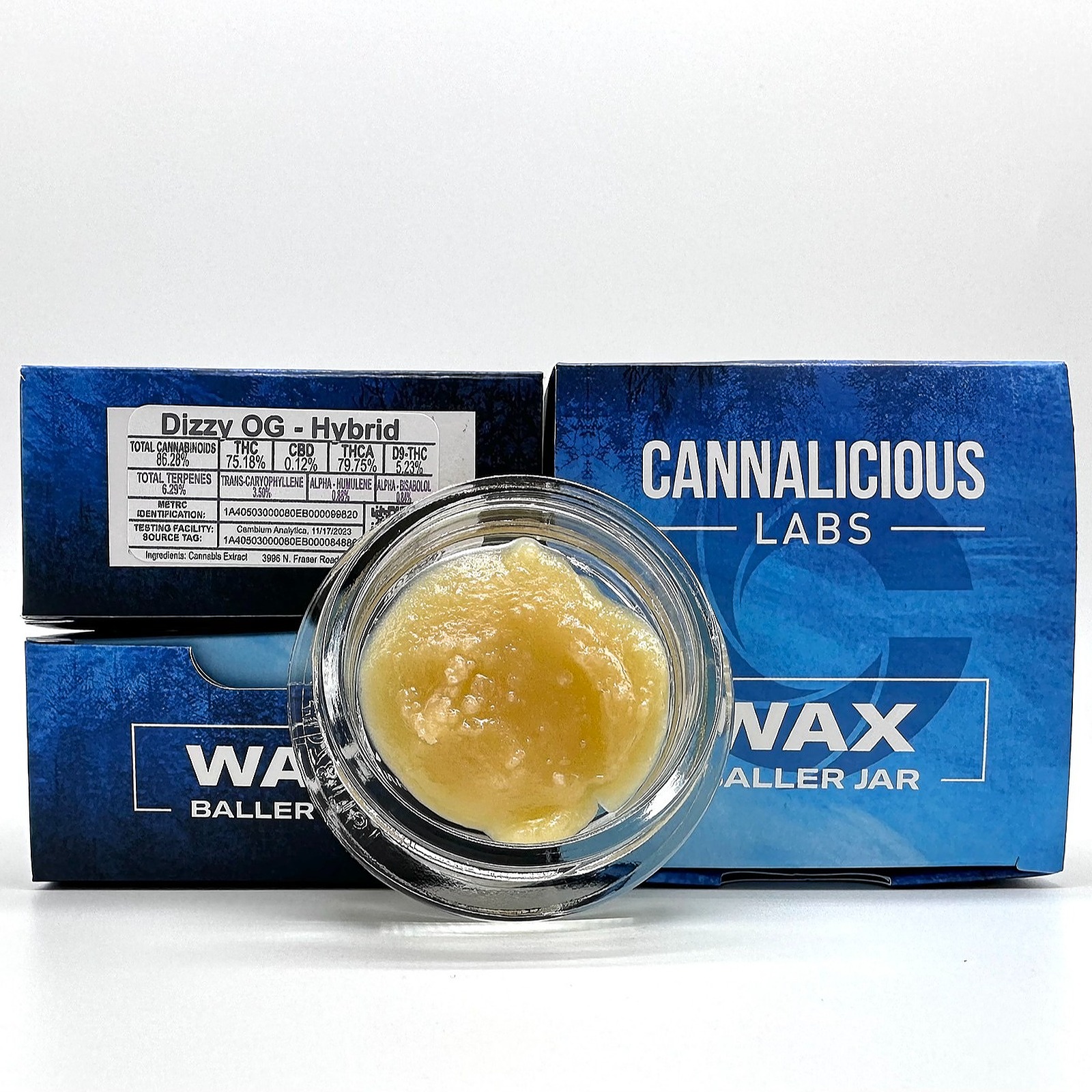 Cannalicious Labs: Dizzy OG Wax - Hybrid | Leafly