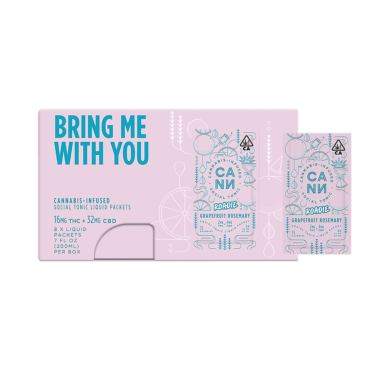 CANN: Grapefruit Rosemary Roadies (8pk) | Leafly