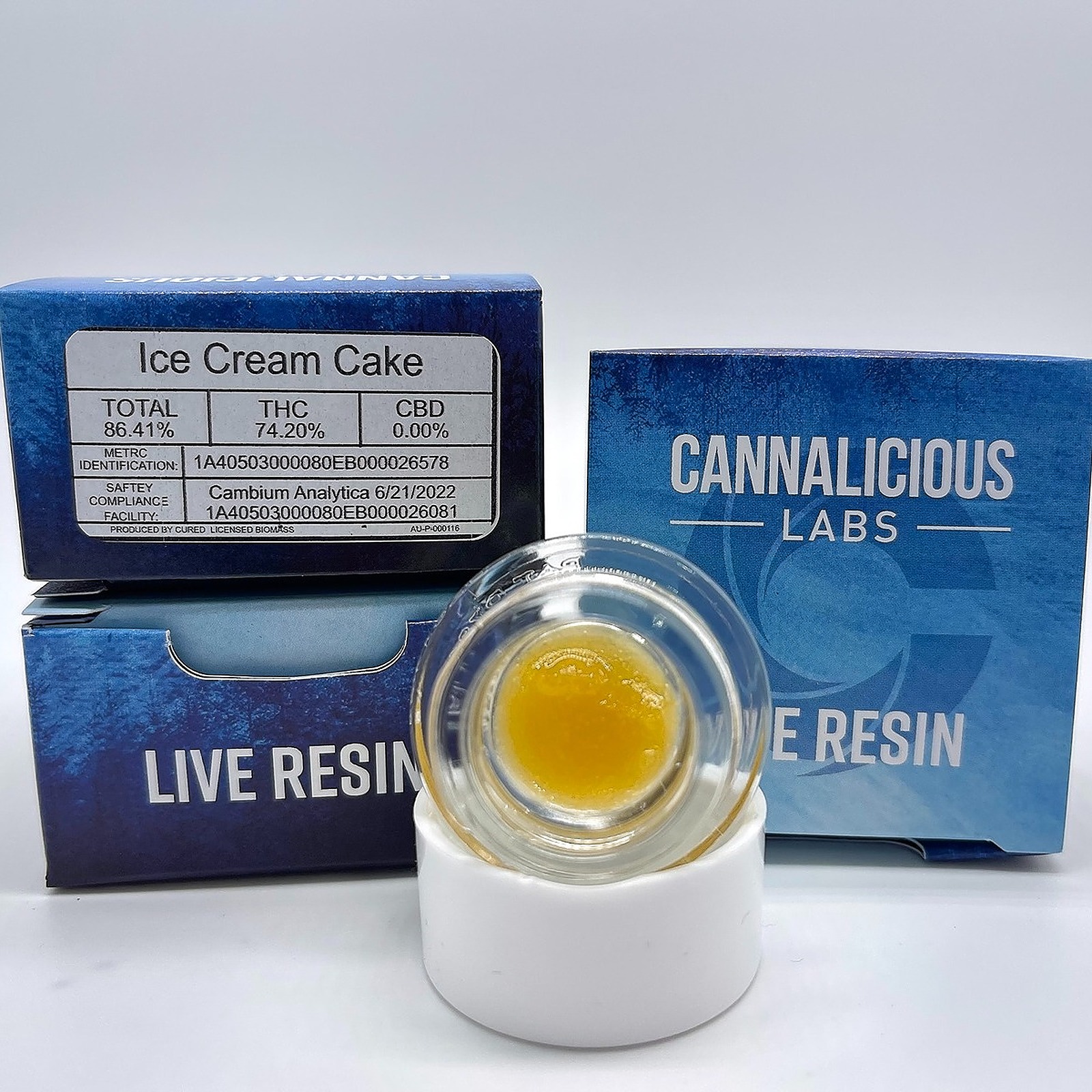 Cannalicious Labs: Ice Cream Cake Live Resin 1.0 g | Leafly