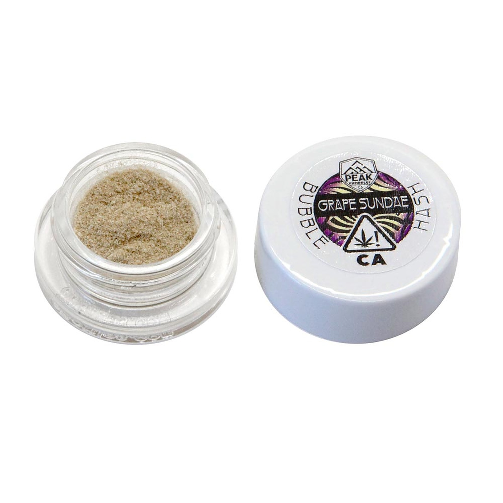 Peak Humboldt: Grape Sundae l Bubble Hash 1g | Leafly