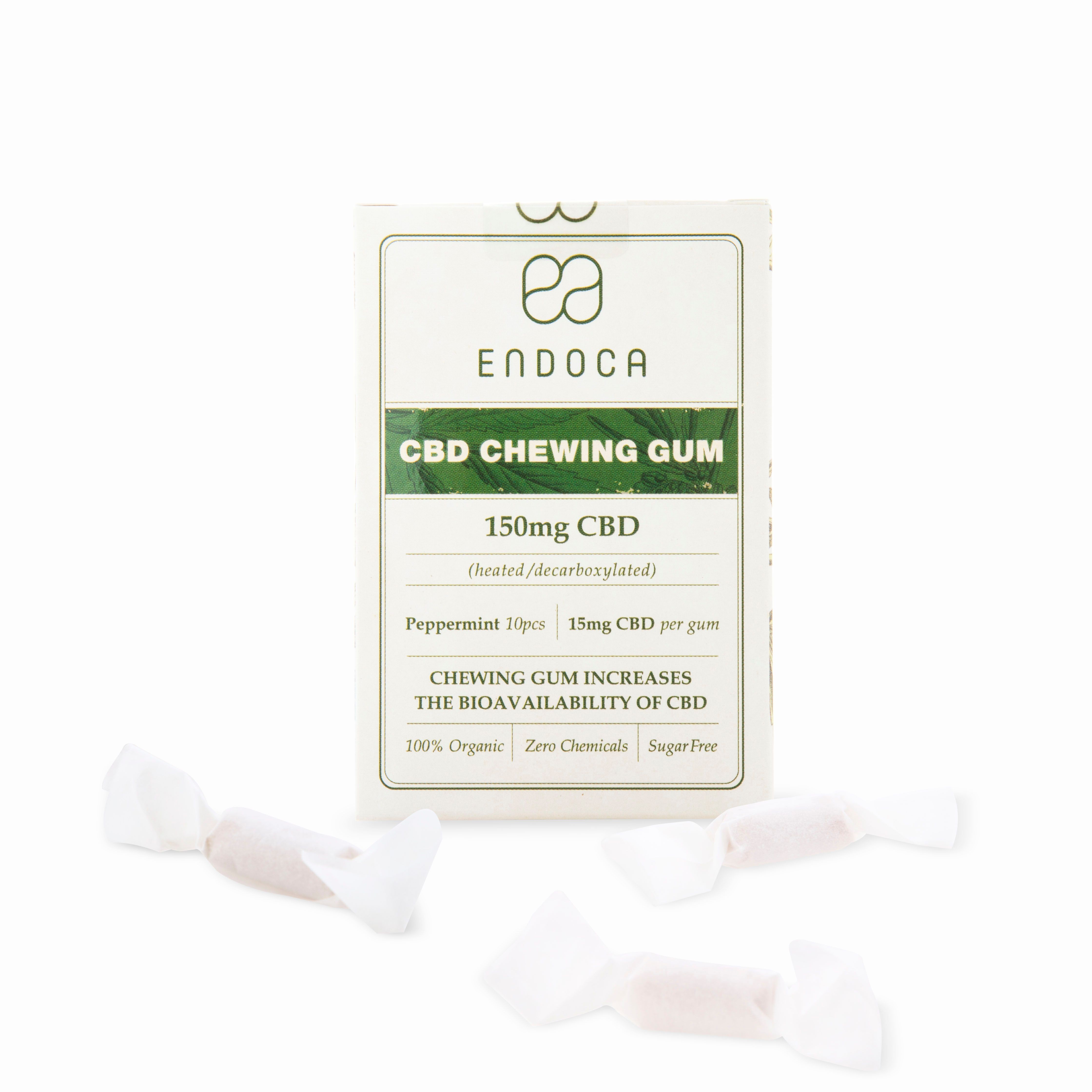 Endoca: CBD Chewing Gum 150mg | Leafly