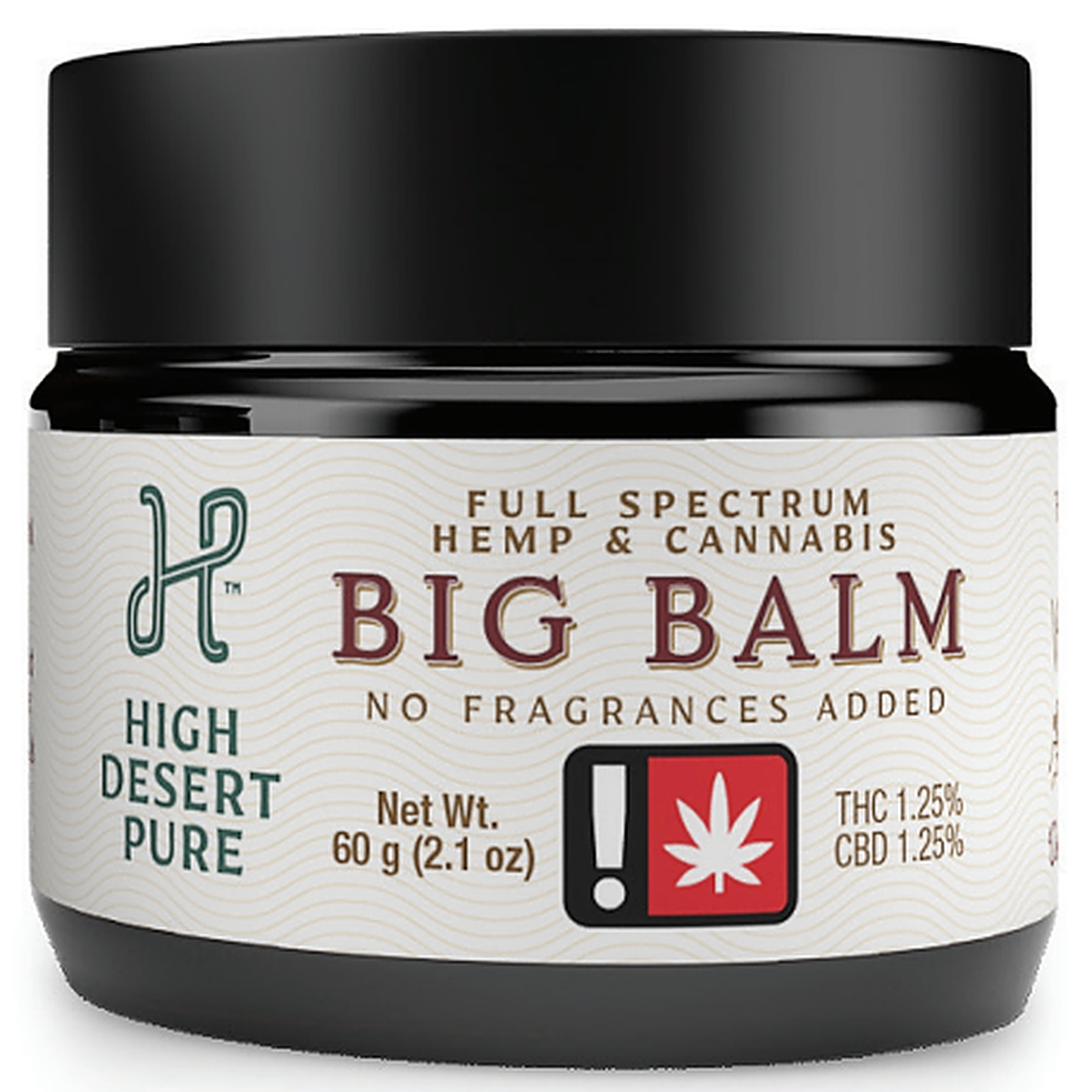 High Desert Pure: Balm | Big Balm (2000 mg) | Leafly