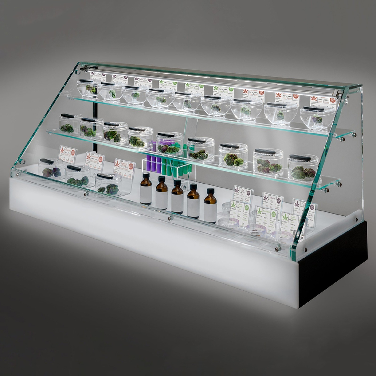 Bud Bar Displays®: Bud Bar Cabinet™ | Leafly