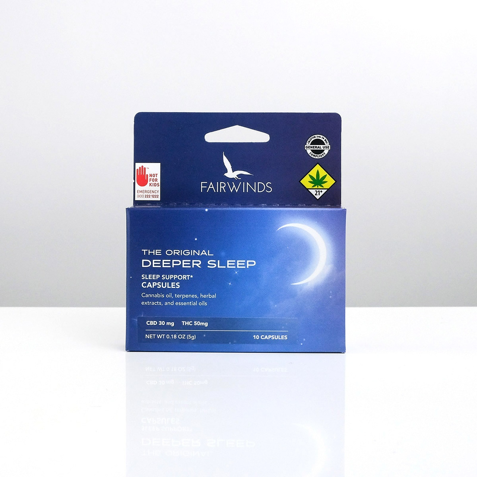 Fairwinds Manufacturing: Original Deeper Sleep Capsules | Leafly