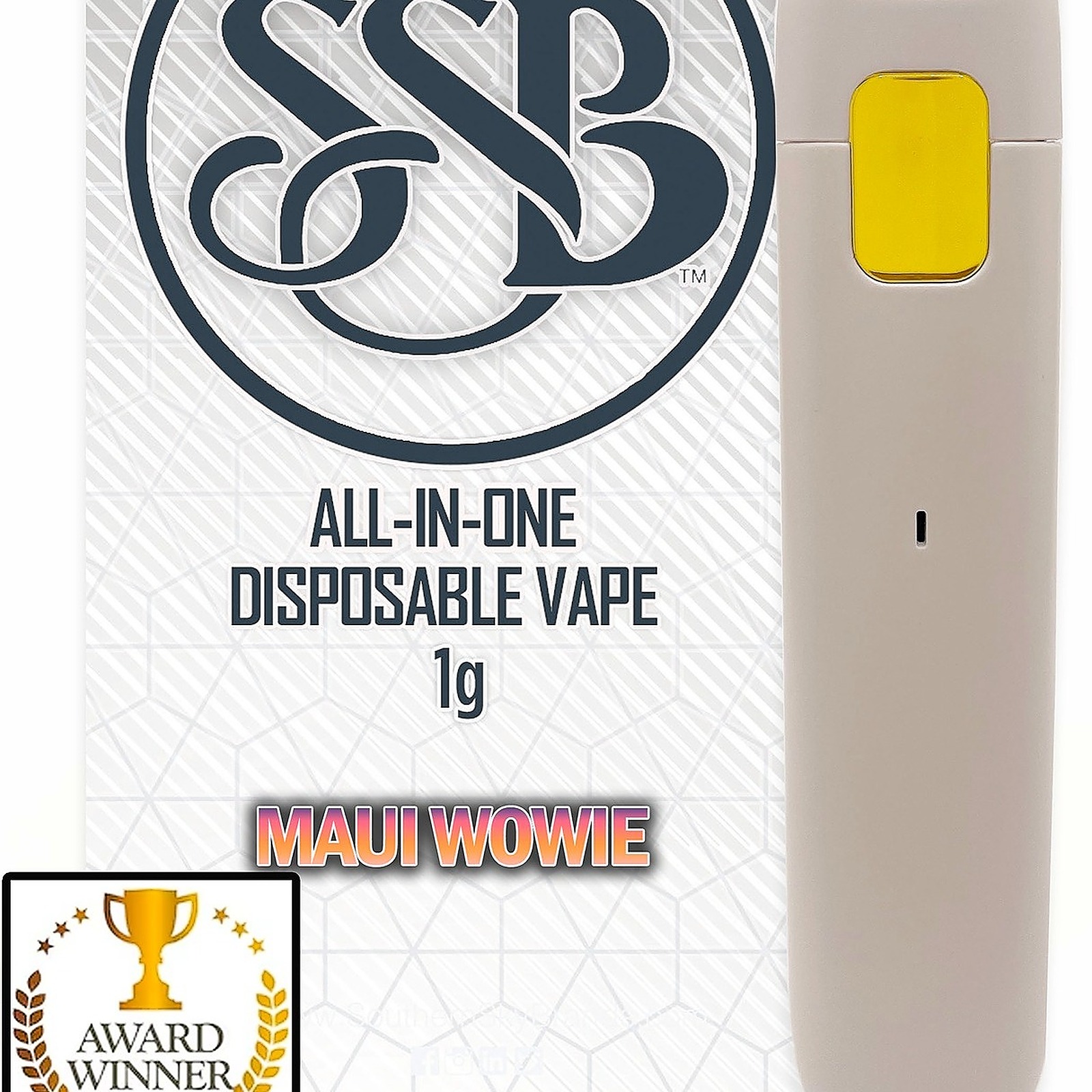 Southern Sky Brands: Award-Winning Maui Wowie Disposable THC Vape 1g ...