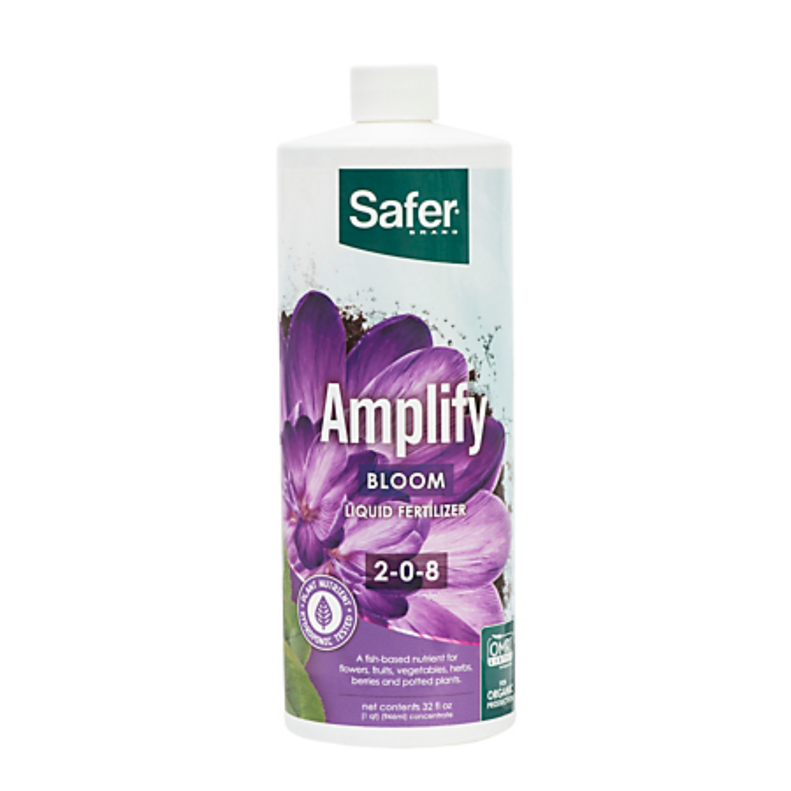 Safer Brand: Amplify (2-0-8) Hydroponic Nutrient Fertilizer Liquid ...