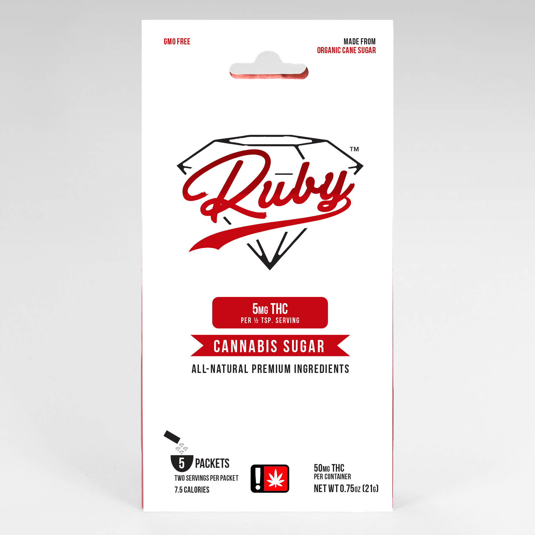 Gemstone Cannabis: Ruby® Cannabis Sugar (10 serving) | Leafly