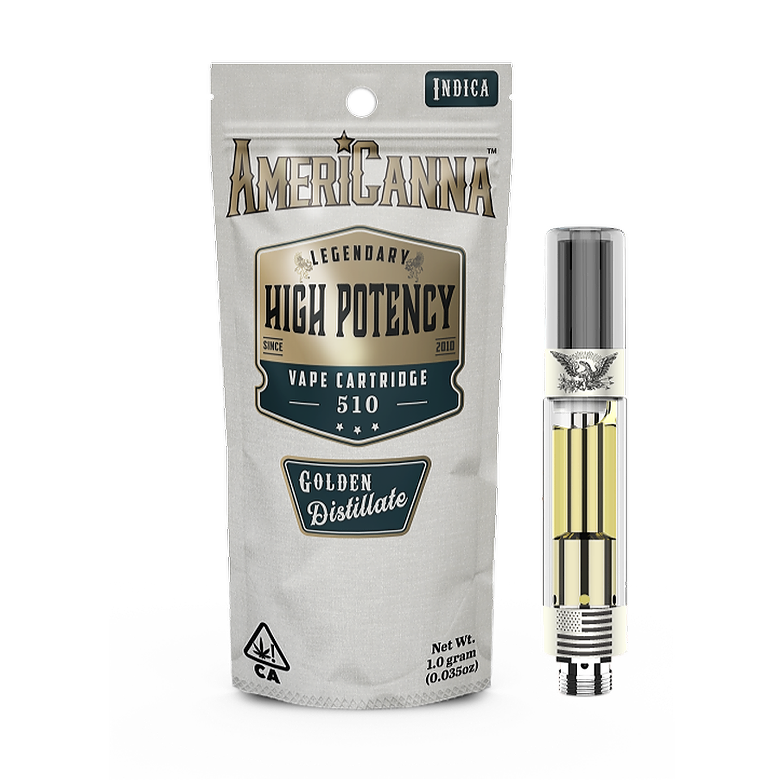 AmeriCanna®: Purple Punch AmeriCanna High Potency Distillate Cart | Leafly