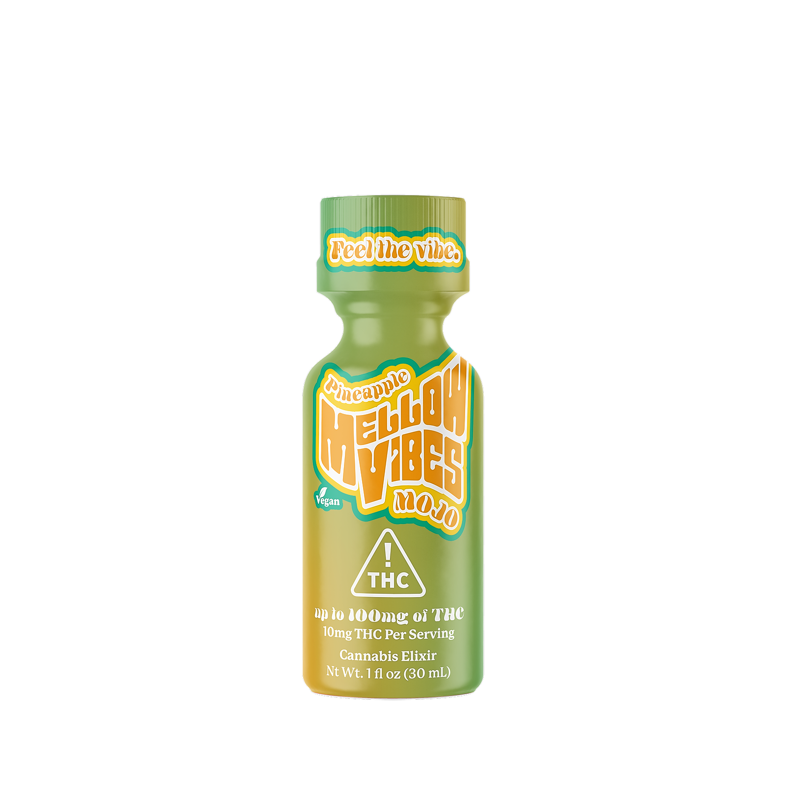 Mellow Vibes: Mellow Vibes Mojo Elixir 1oz Pineapple | Leafly
