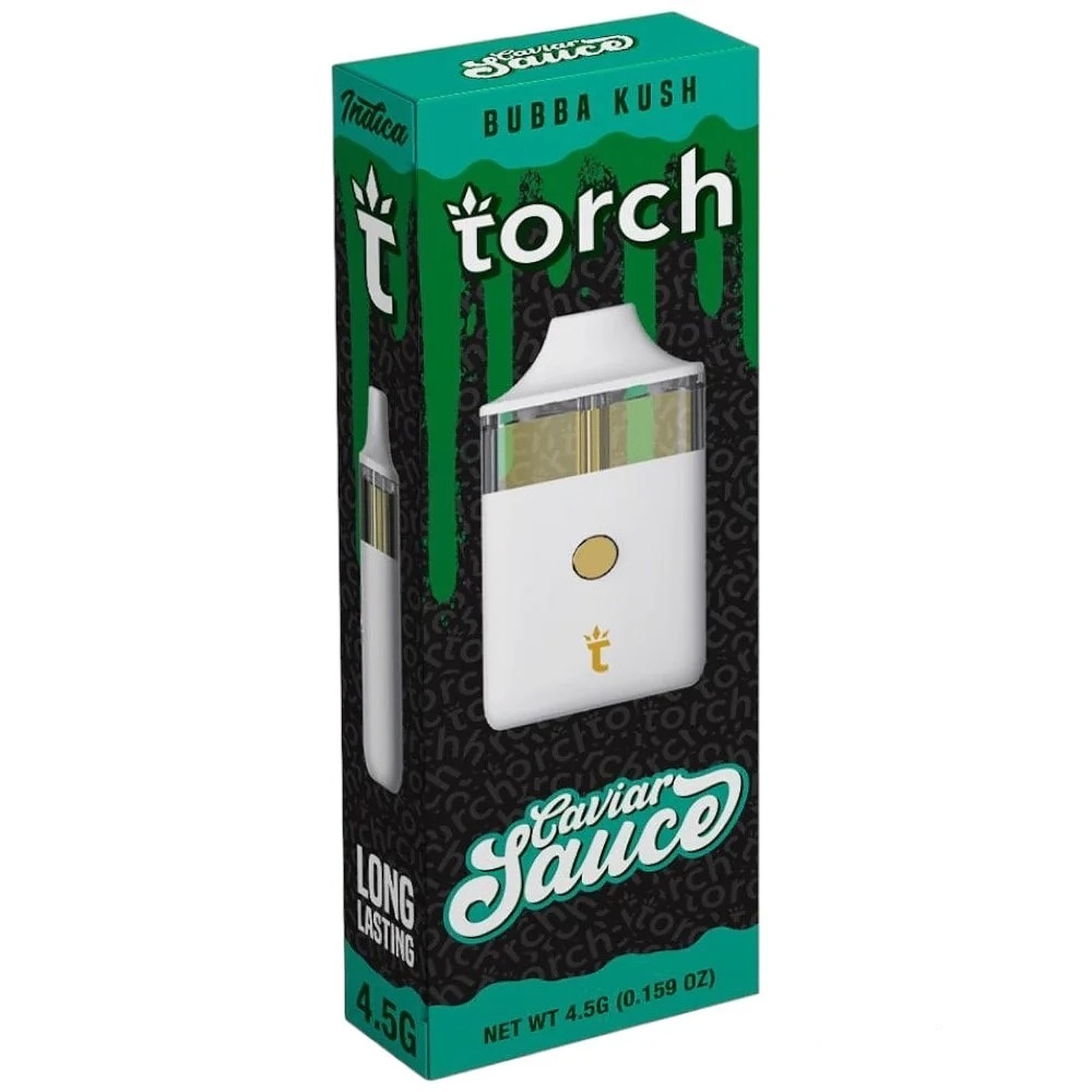 Zaleaf: Torch Caviar Sauce BUBBA KUSH INDICA THC Disposable Vape Pen 4 ...