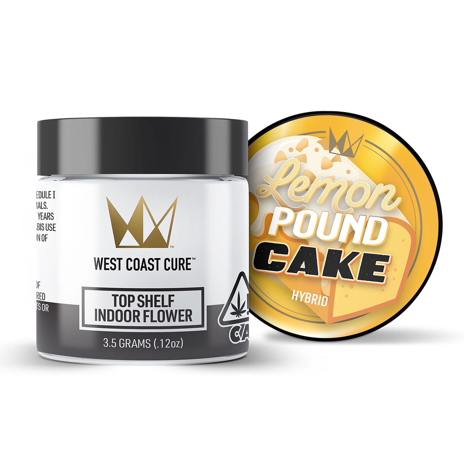 West Coast Cure: Lemon Pound Cake - 3.5G Top Shelf Indoor Flower | Leafly