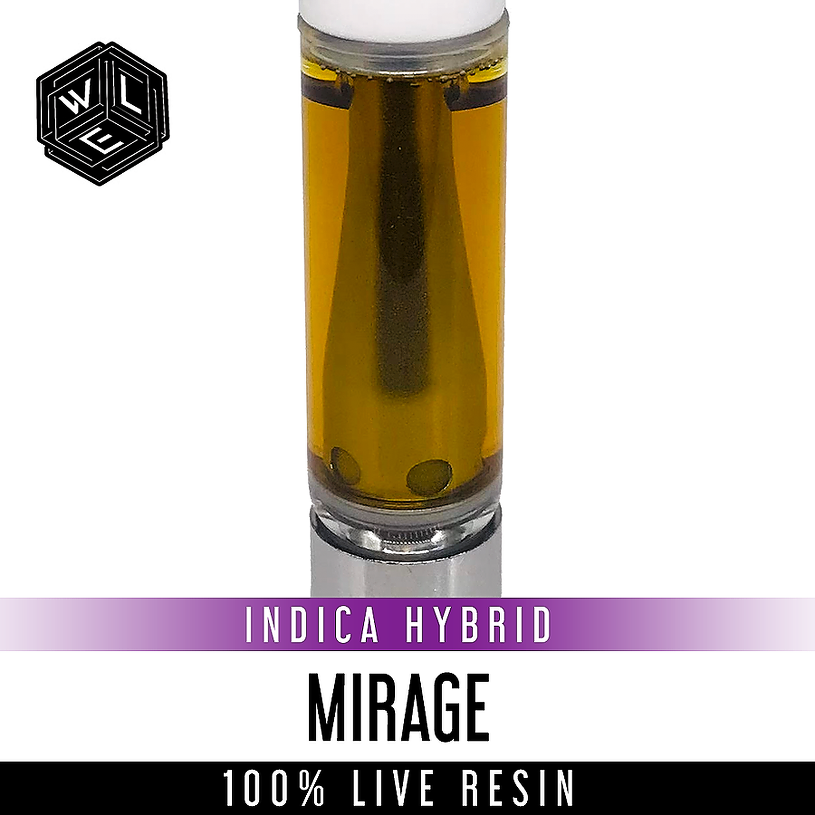 White Label Extracts: Mirage 100% Live Resin Cartridge 1 Gram | Leafly