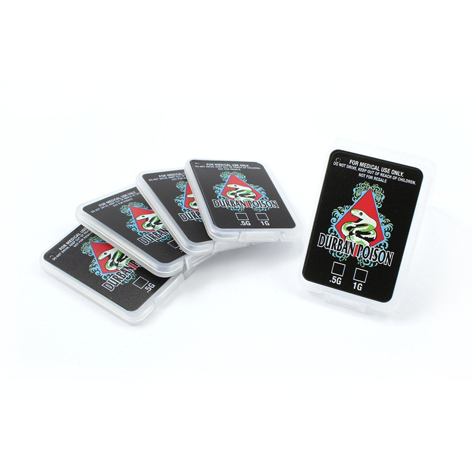 Shatter Labels: 25 DURBAN POISON Strain Cannabis Label Shatter Packs ...