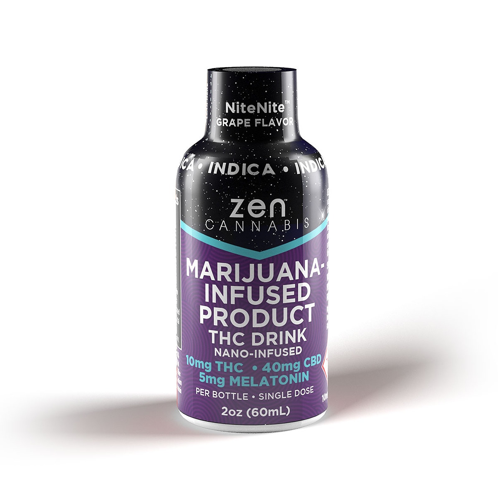 Bison Infused: Zen Cannabis NiteNite (Grape Flavor) Drink | Leafly