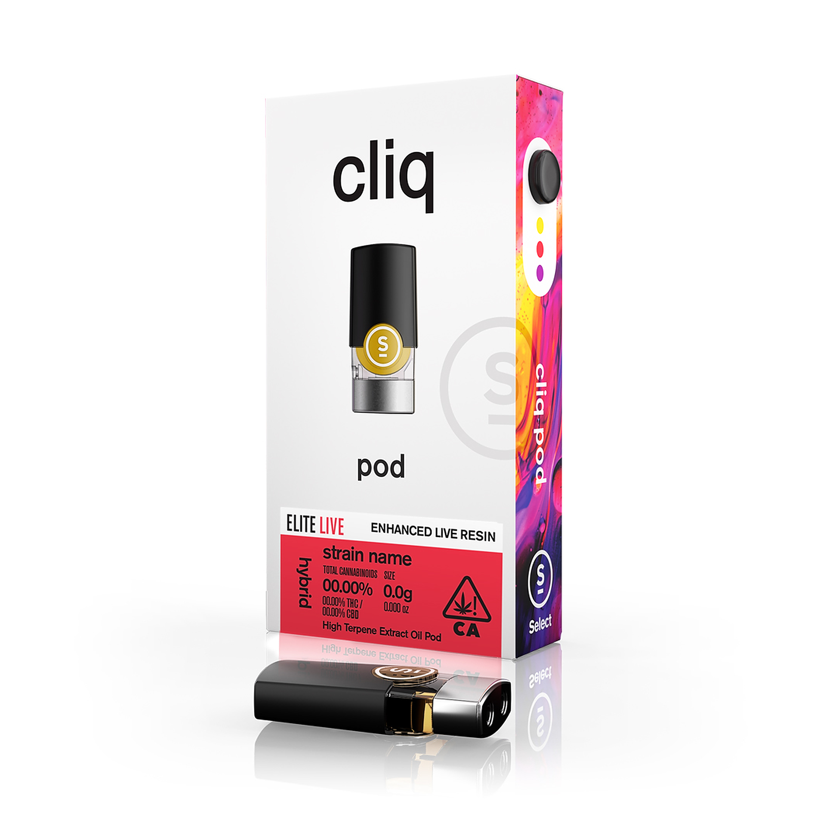 Select Oil: Select Cliq Live 1g - Haunted Haze - Sativa Hybrid | Leafly