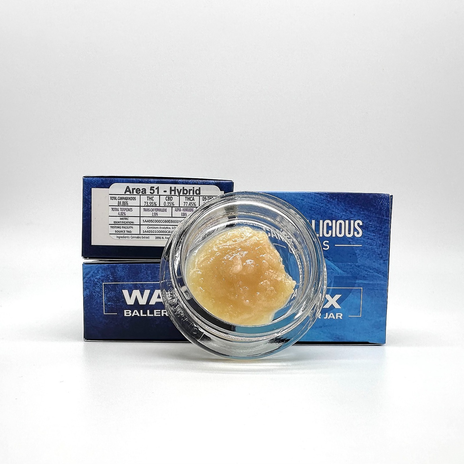 Cannalicious Labs: Area 51 Wax Baller Jar - Hybrid | Leafly
