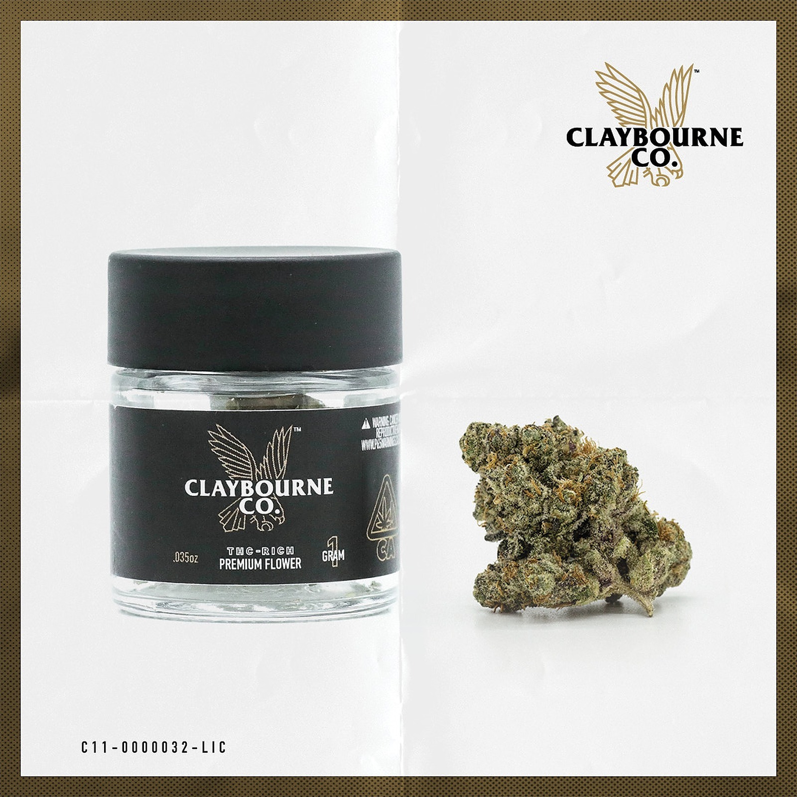Claybourne Co.: Paradise Cookies (1g) | Leafly