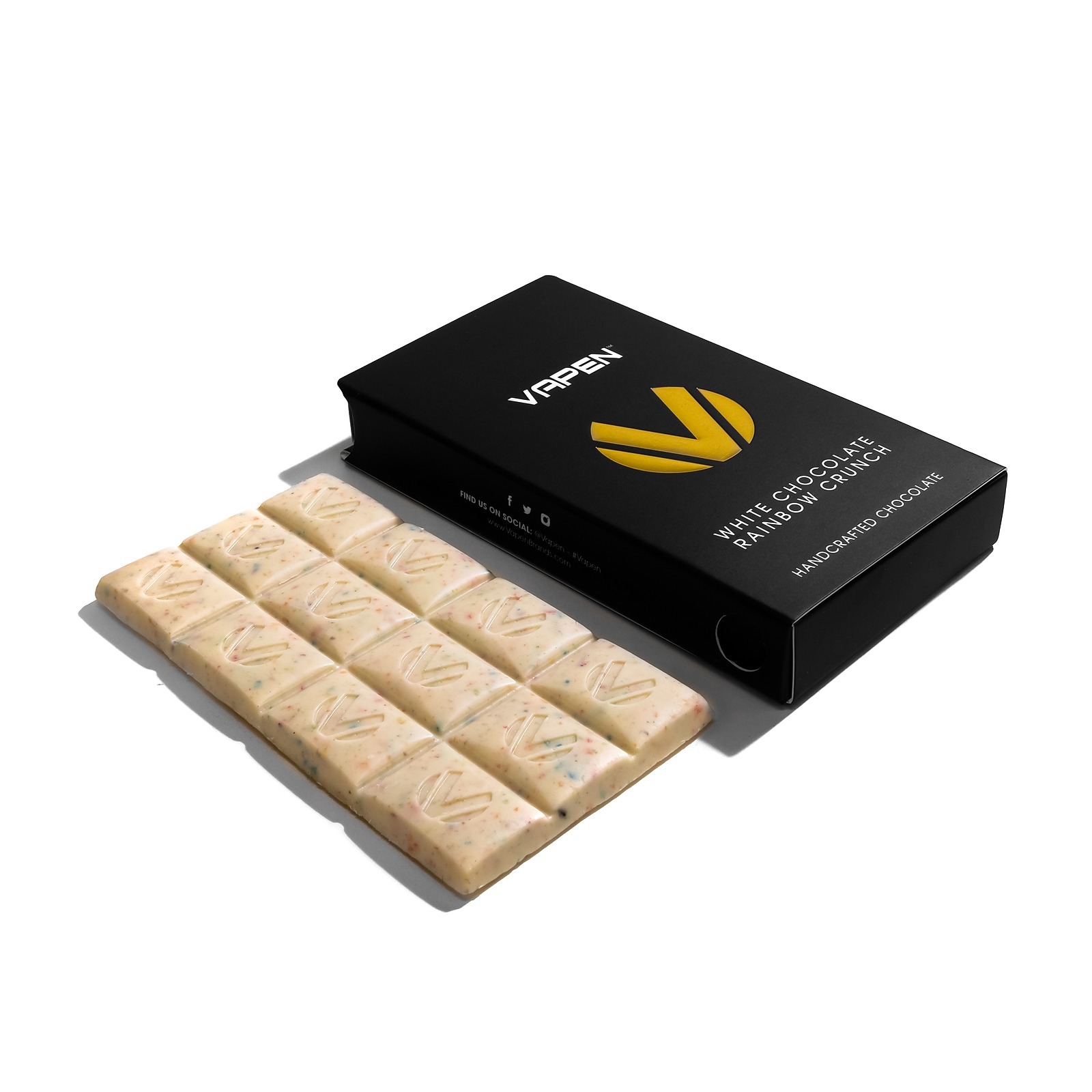 Vapen: Rainbow Crunch Chocolate Bar 240mg | Leafly